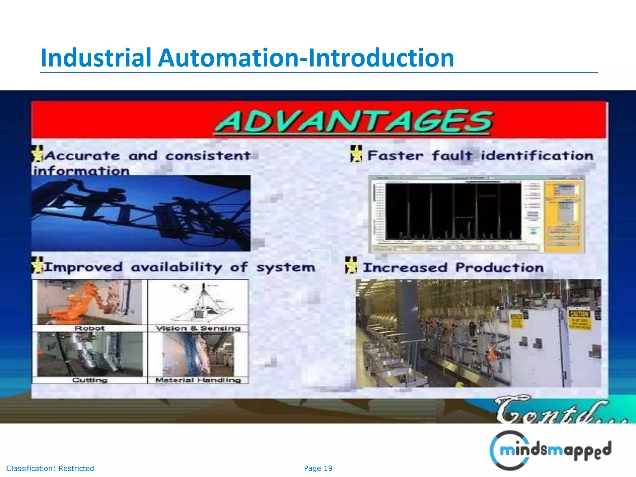 Industrial Automation Introduction Pptx Robotics Technology
