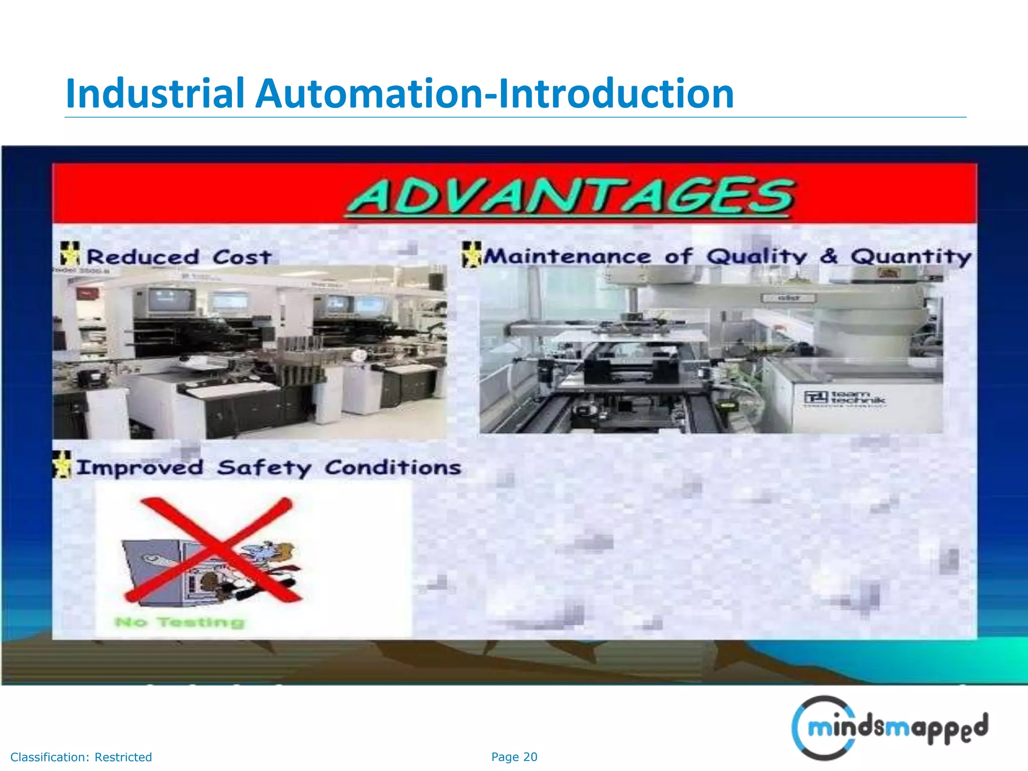 Industrial Automation Introduction Pptx Robotics Technology