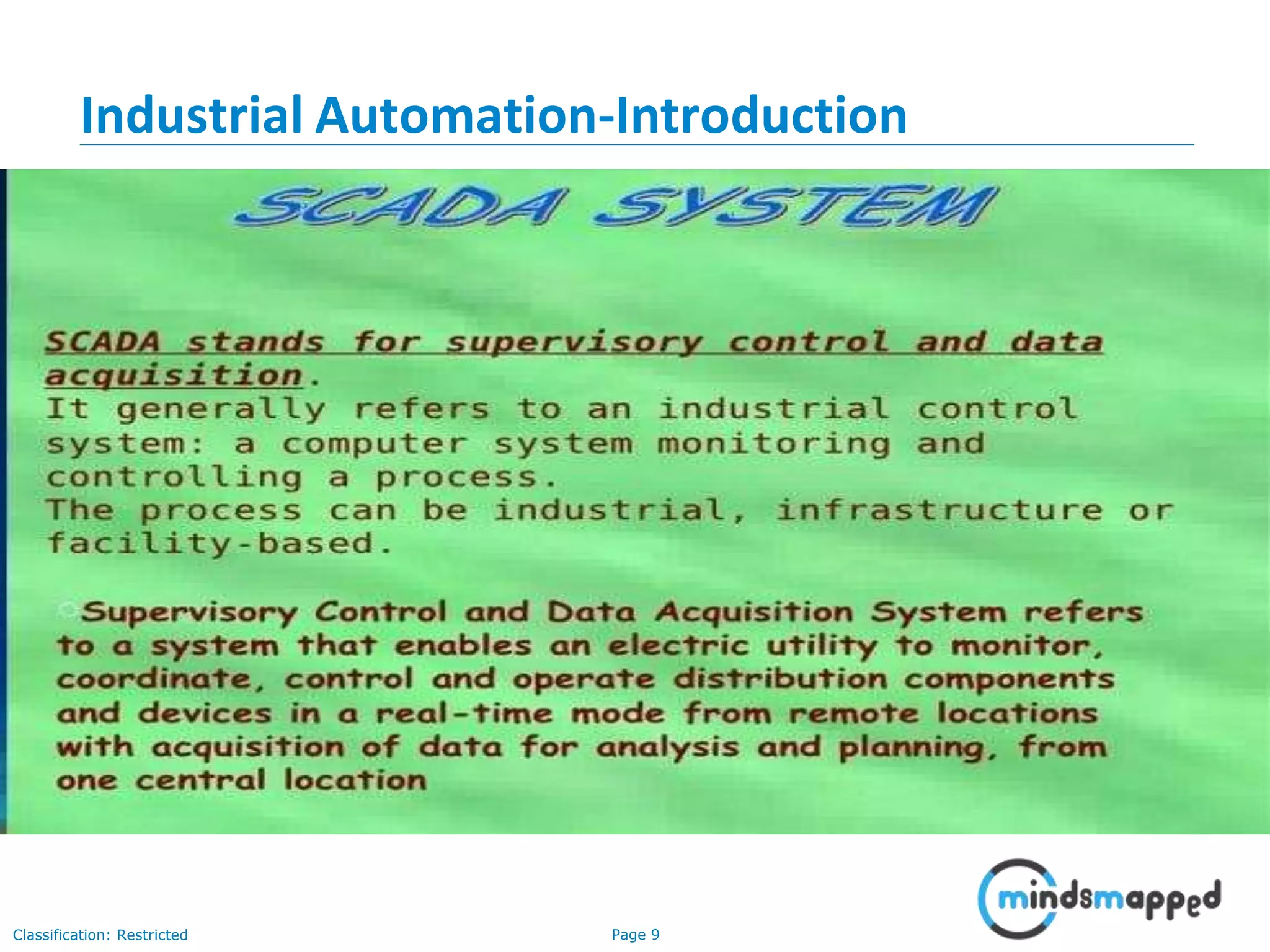 Industrial Automation Introduction | PPTX