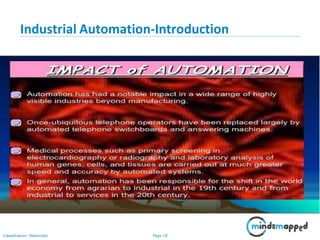 Industrial Automation Introduction | PPTX