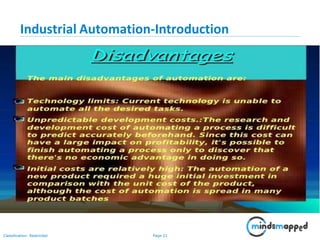 Industrial Automation Introduction | PPTX