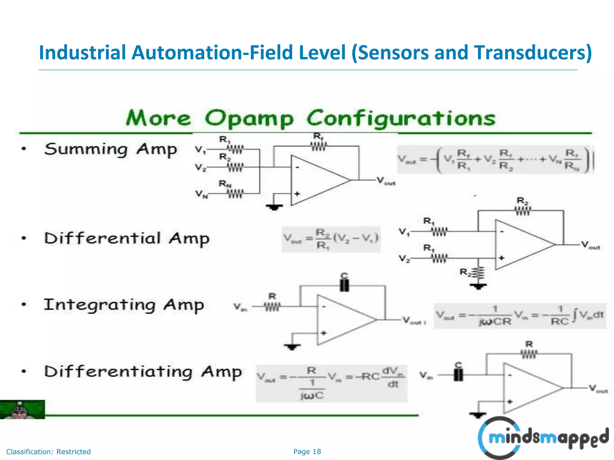 Industrial automation - Sensors and Transducers | PPTX