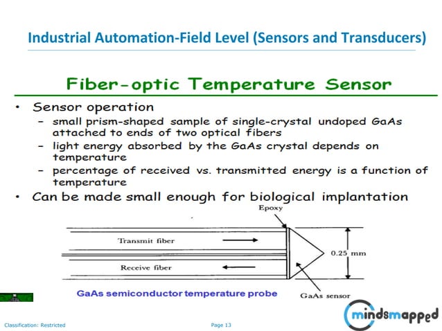 Industrial automation - Sensors and Transducers | PPTX | Robotics ...