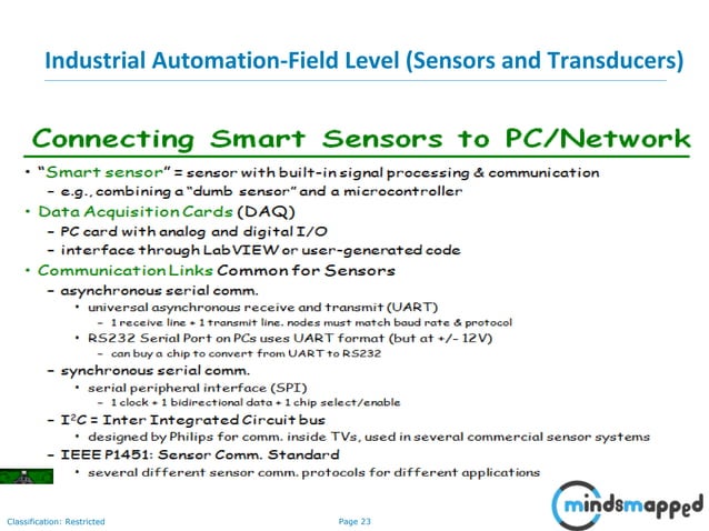 Industrial automation - Sensors and Transducers | PPTX | Robotics ...