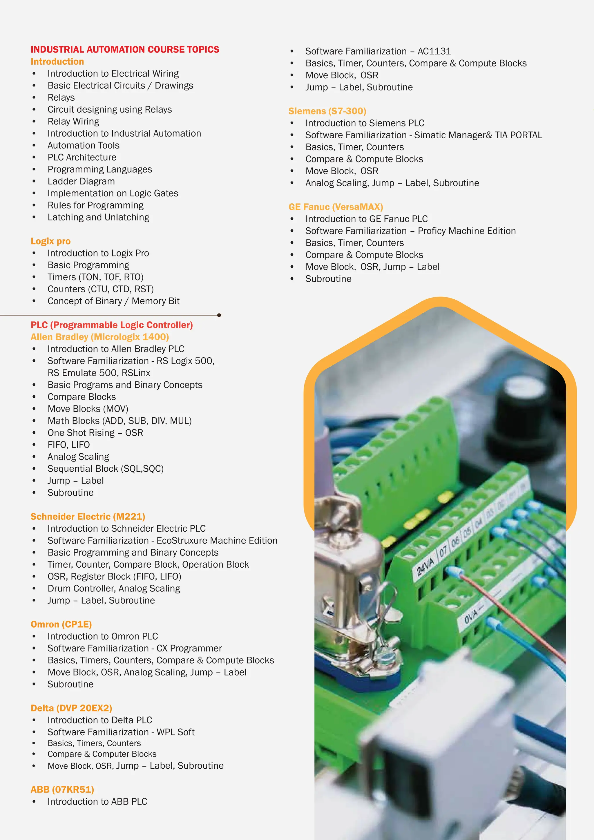 Industrial automation Course | PDF