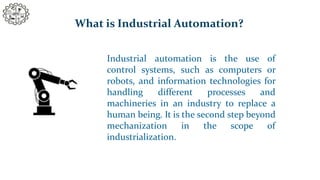 Presentation on Industrial Automation by Vivek Atalkar | PPTX