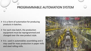Industrial automation systems | PPTX