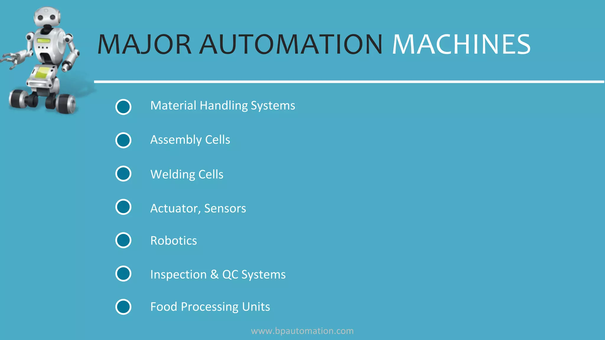 Industrial automation, the key to remain competitive | PPTX