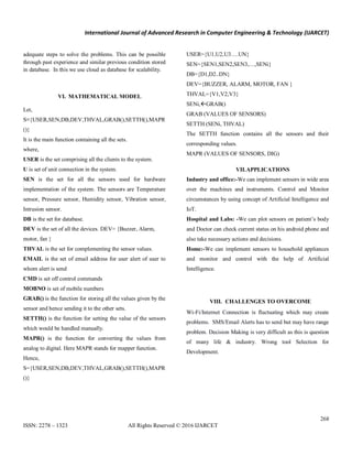 Industrial automation using internet of things | PDF | Internet of Things | Internet