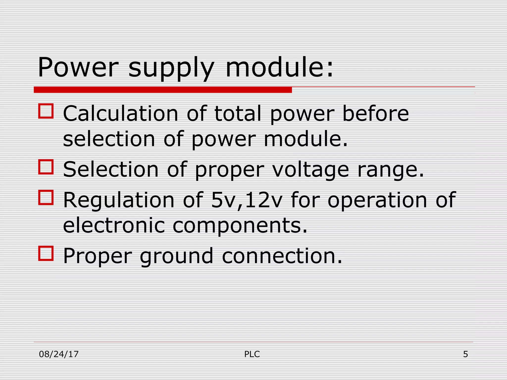Industrial automation using programmable logic controller (plc) | PPT