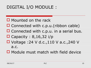 Industrial automation using programmable logic controller (plc) | PPT