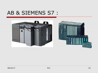 Industrial automation using programmable logic controller (plc) | PPT