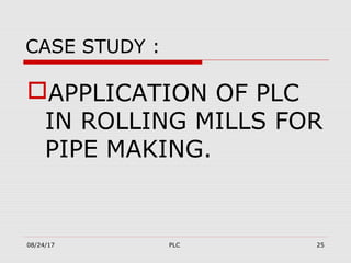 Industrial automation using programmable logic controller (plc) | PPT