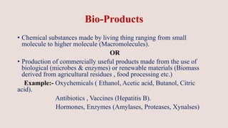 Industrial biotechnology presentattion | PPTX