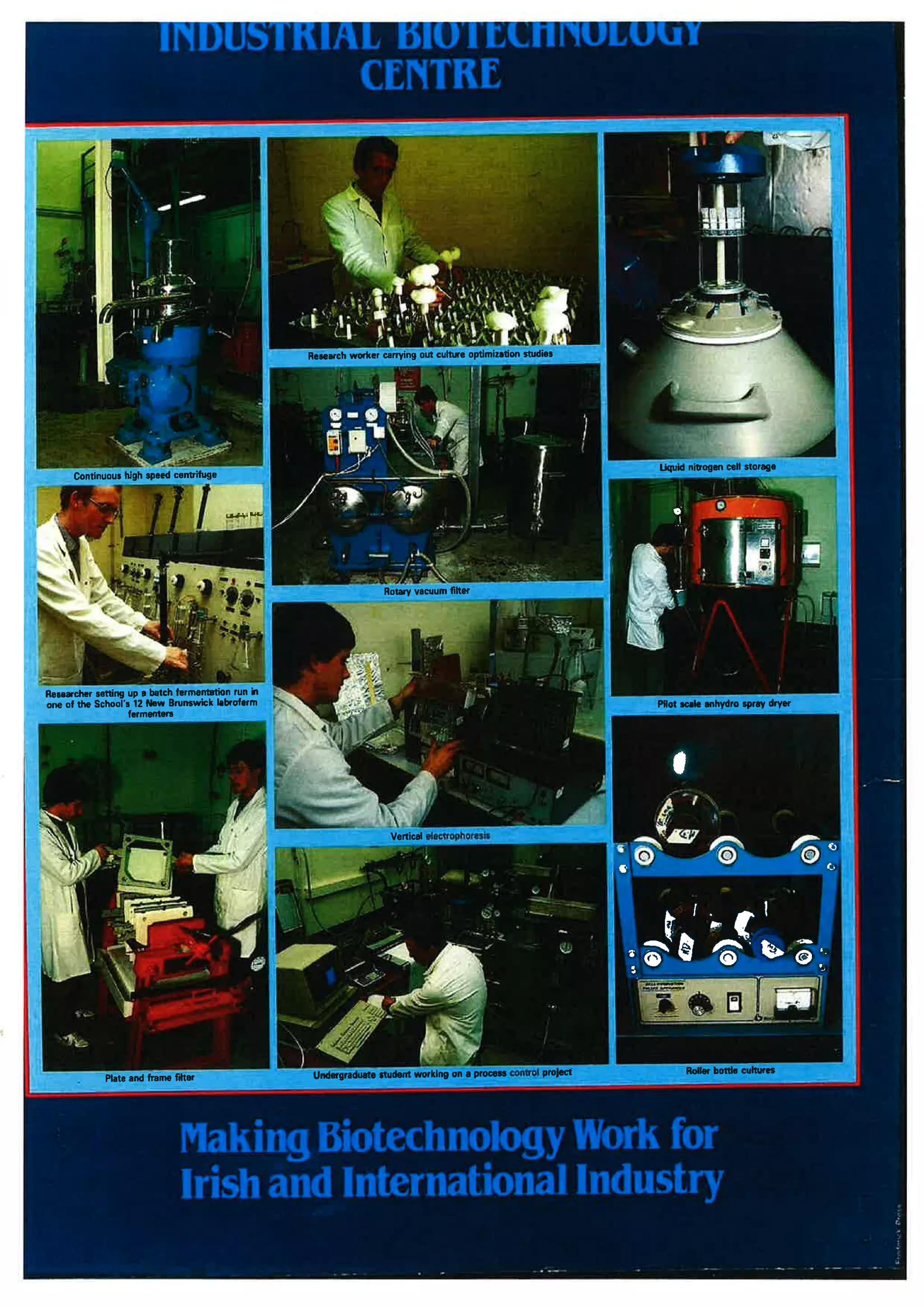 Industrial biotech unit promotional flyer | PDF