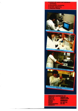 Industrial biotech unit promotional flyer | PDF