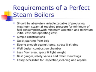 Industrial Boilers design and basics design | PPT