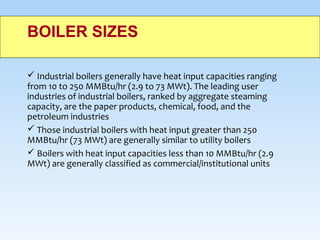 Industrial boilers Easy Explained A to Z with Design & Analysis | PPT