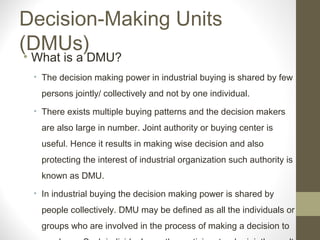 Industrial buying | PPT