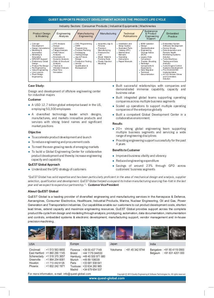 Industrial Capabilities Overview