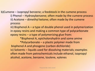 Petrochemicals | PPTX