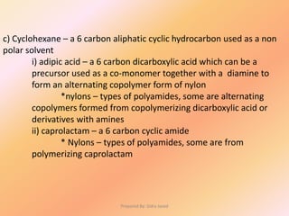 Petrochemicals | PPTX