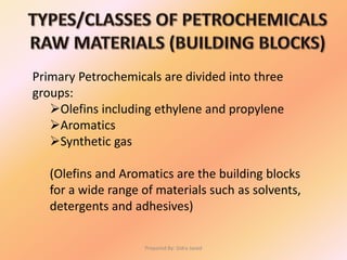 Petrochemicals | PPTX