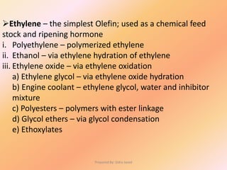 Petrochemicals | PPTX