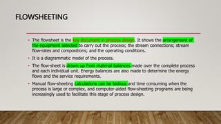 INDUSTRIAL CHEMICAL PROCESS DESIGN.pptx | Chemistry | Science