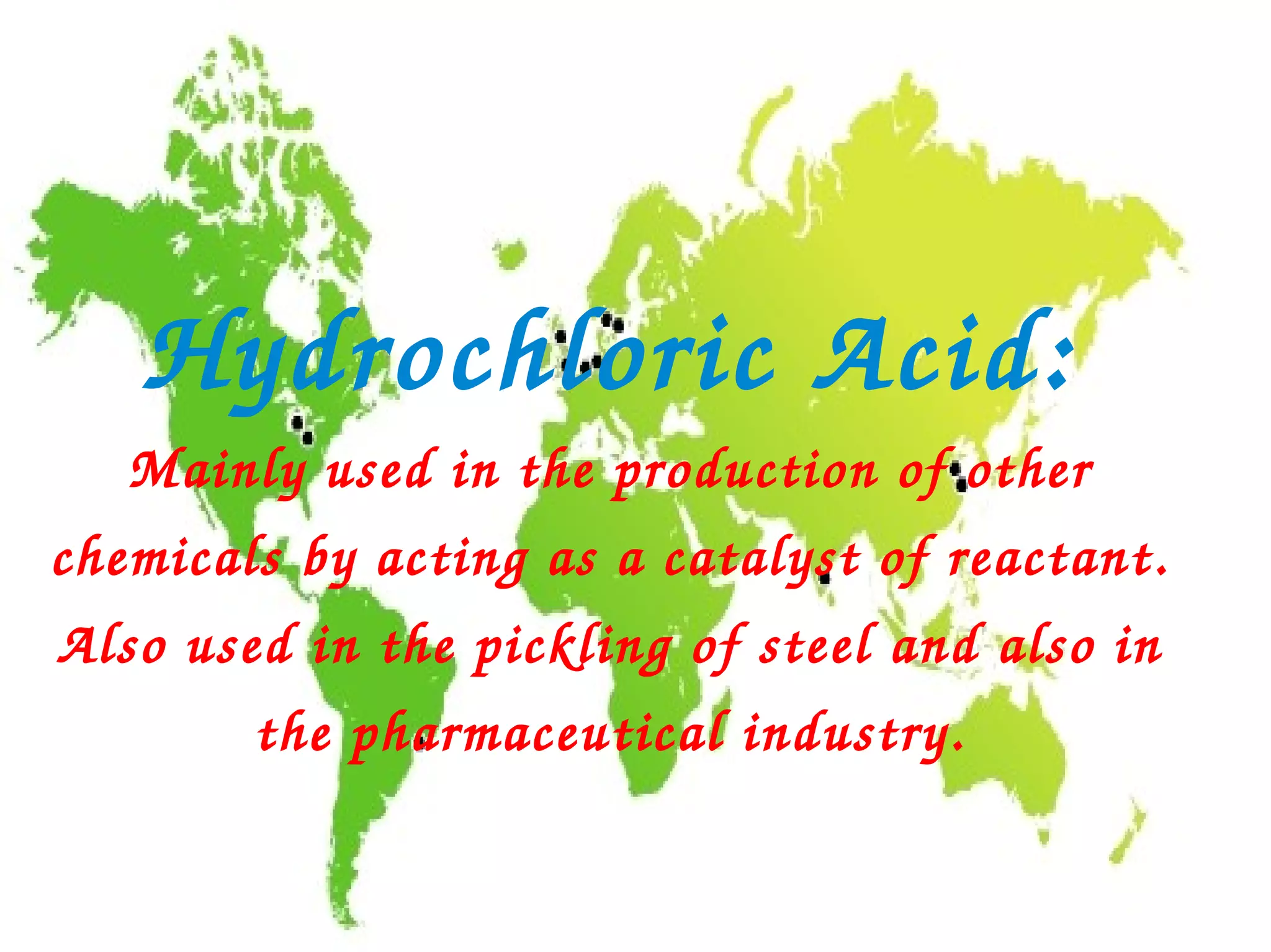 Industrial Chemicals And Their Importance | PPT