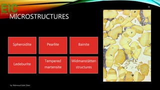 Carbon Steel from 0 to Z ( Industrial Chemistry ) Part 1 | PPTX