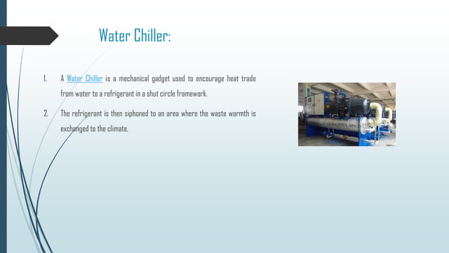 Industrial Chiller & Chiller Types | PDF | Home Appliances | Home & Garden