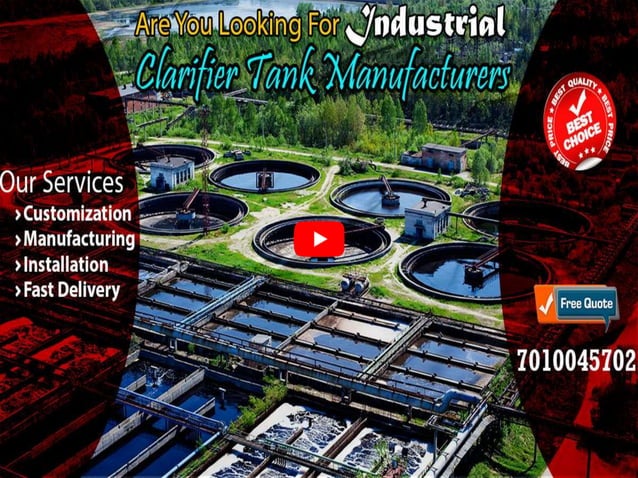 Industrial Clarifier Tank Manufacturers India.pptx