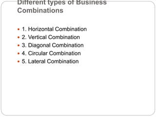 Industrial combination | PPTX
