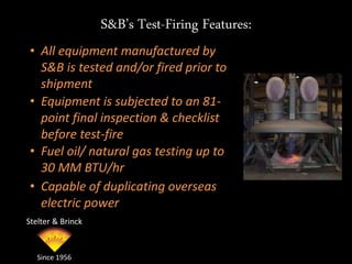 Combustion Equipment Test Fire | PPT
