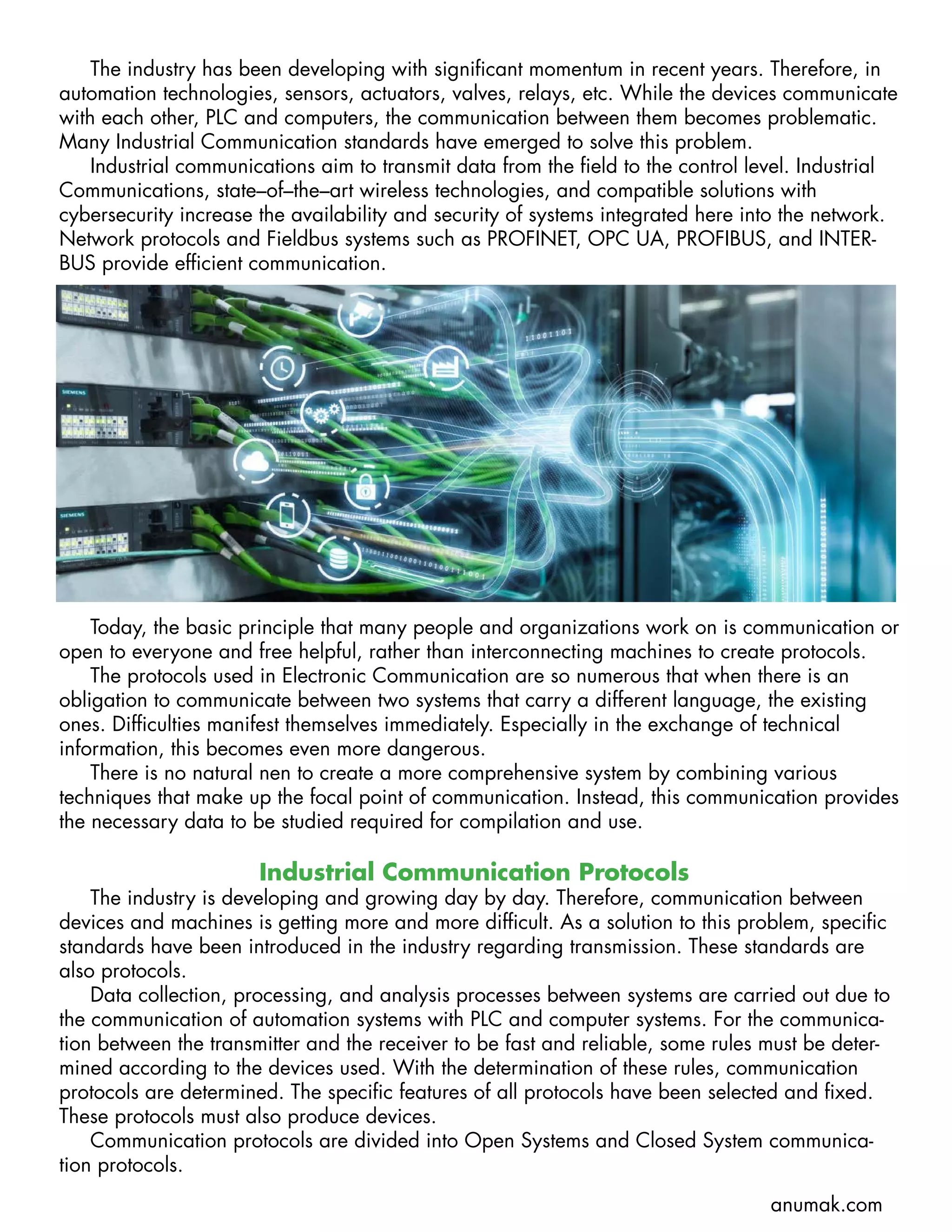 Industrial Communication Systems | PDF