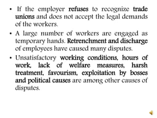 Industrial conflicts | PPT