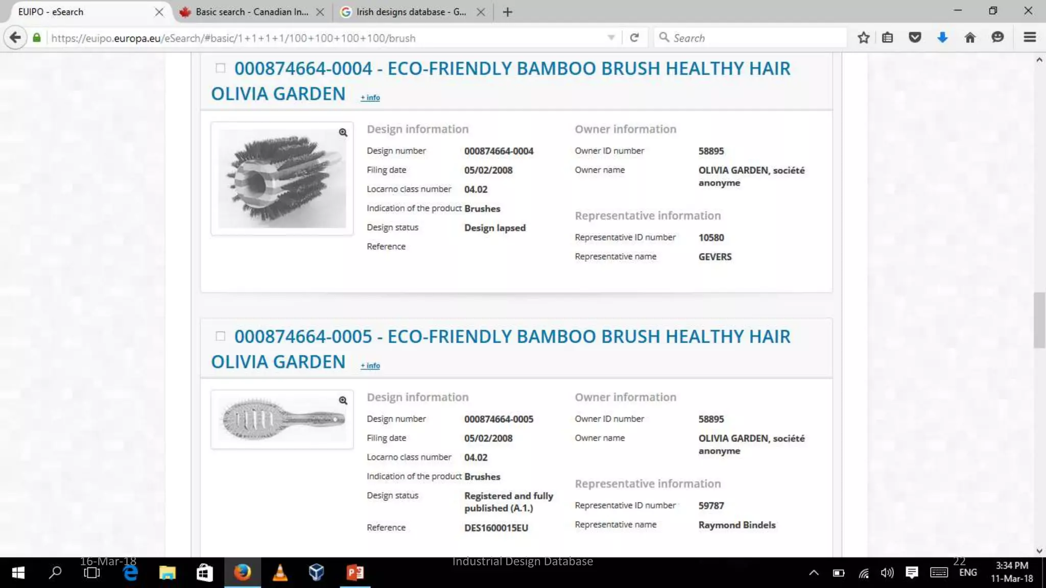 Industrial design database | PPTX
