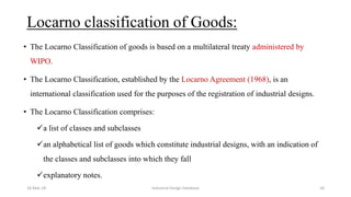 Industrial design database | PPTX