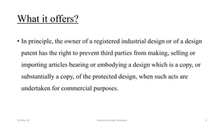 Industrial design database | PPTX