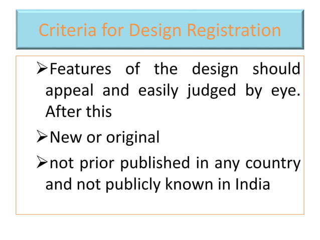 Industrial design ipr | PPTX