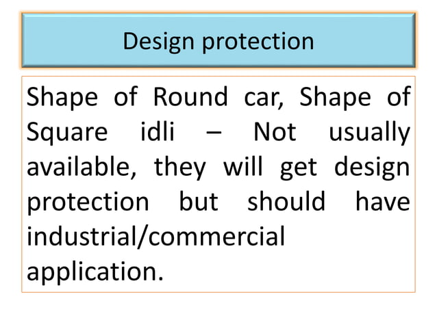 Industrial design ipr | PPTX