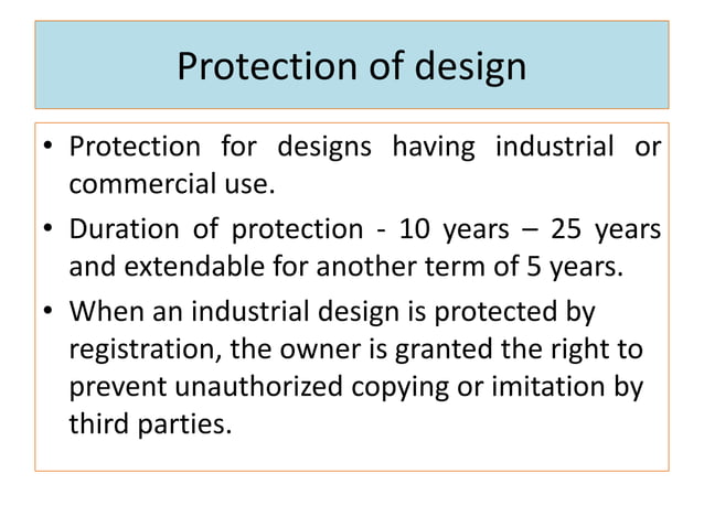Industrial design ipr | PPTX