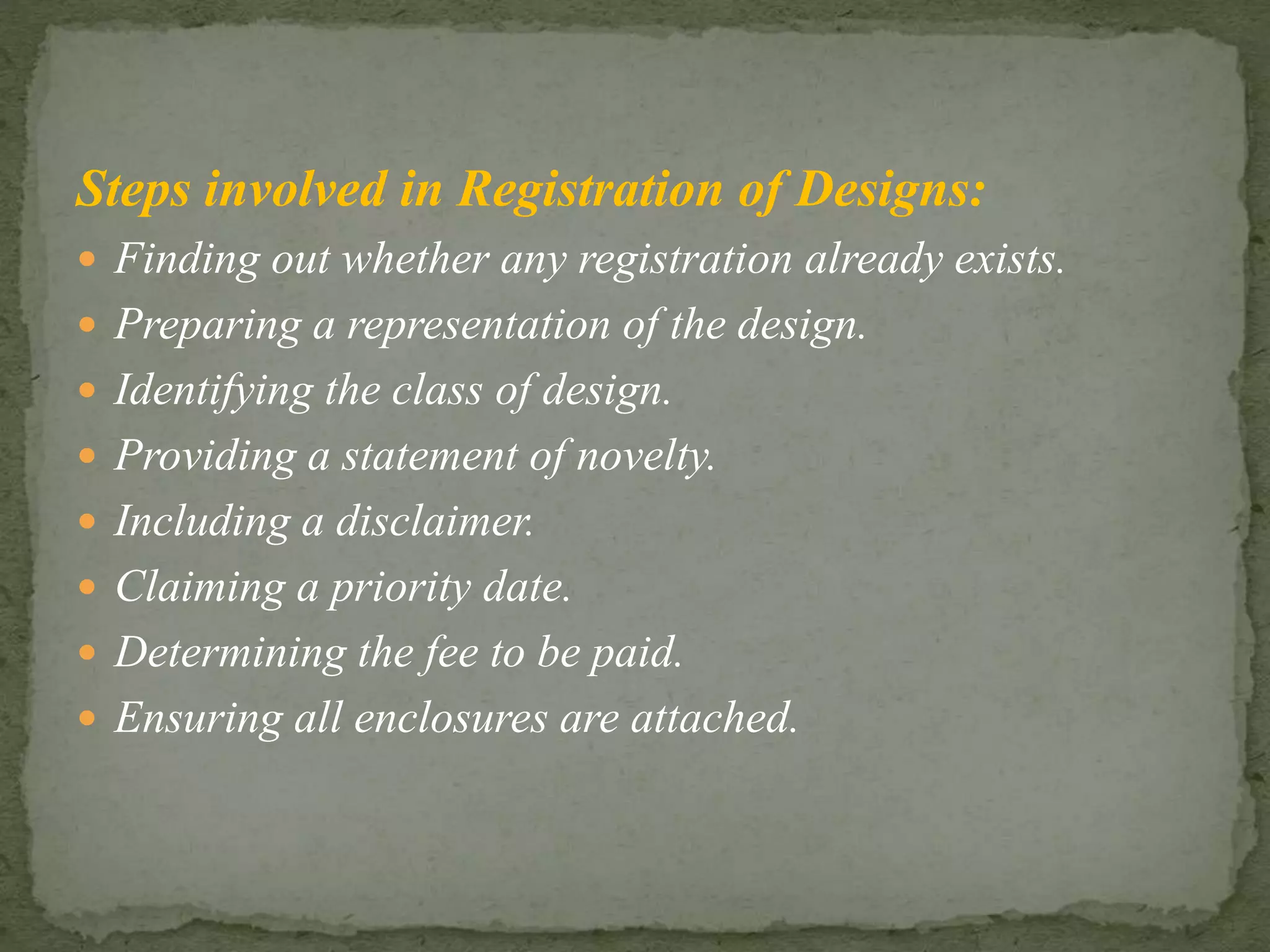 Industrial design (ipr) | PPTX | Business | Business and Finance