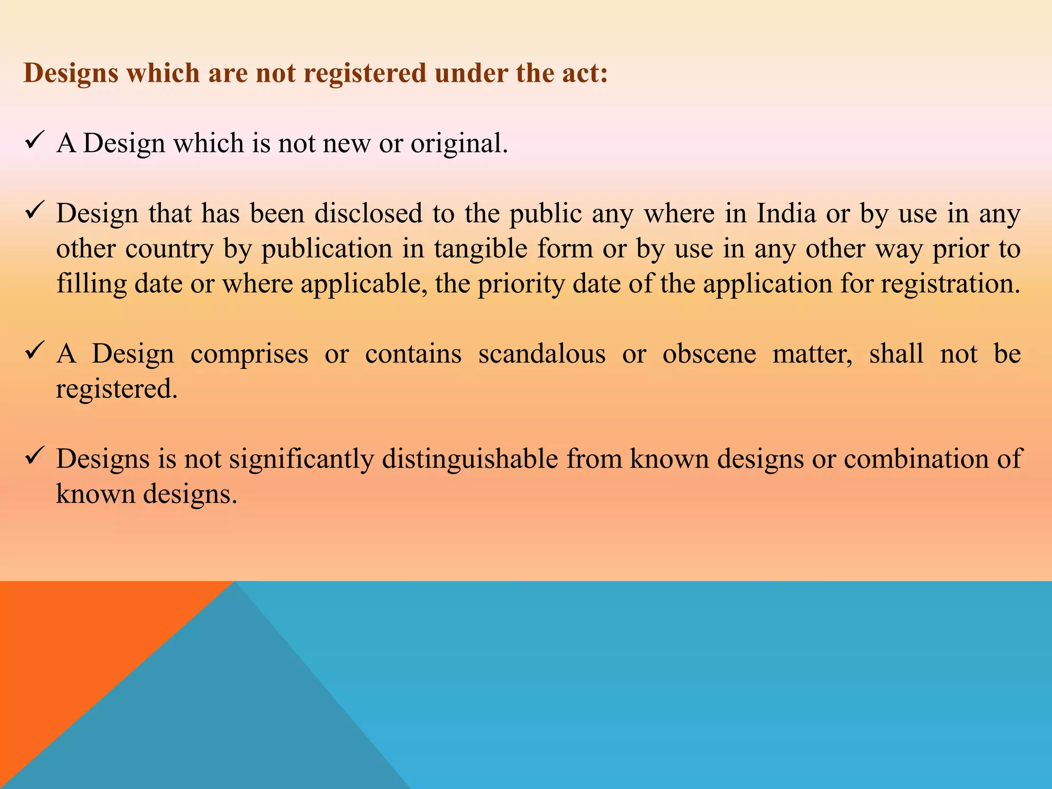 Industrial designs in IPR | PPTX