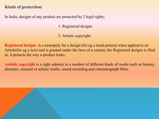 Industrial designs in IPR | PPTX