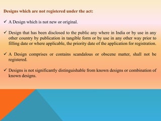 Industrial designs in IPR | PPTX