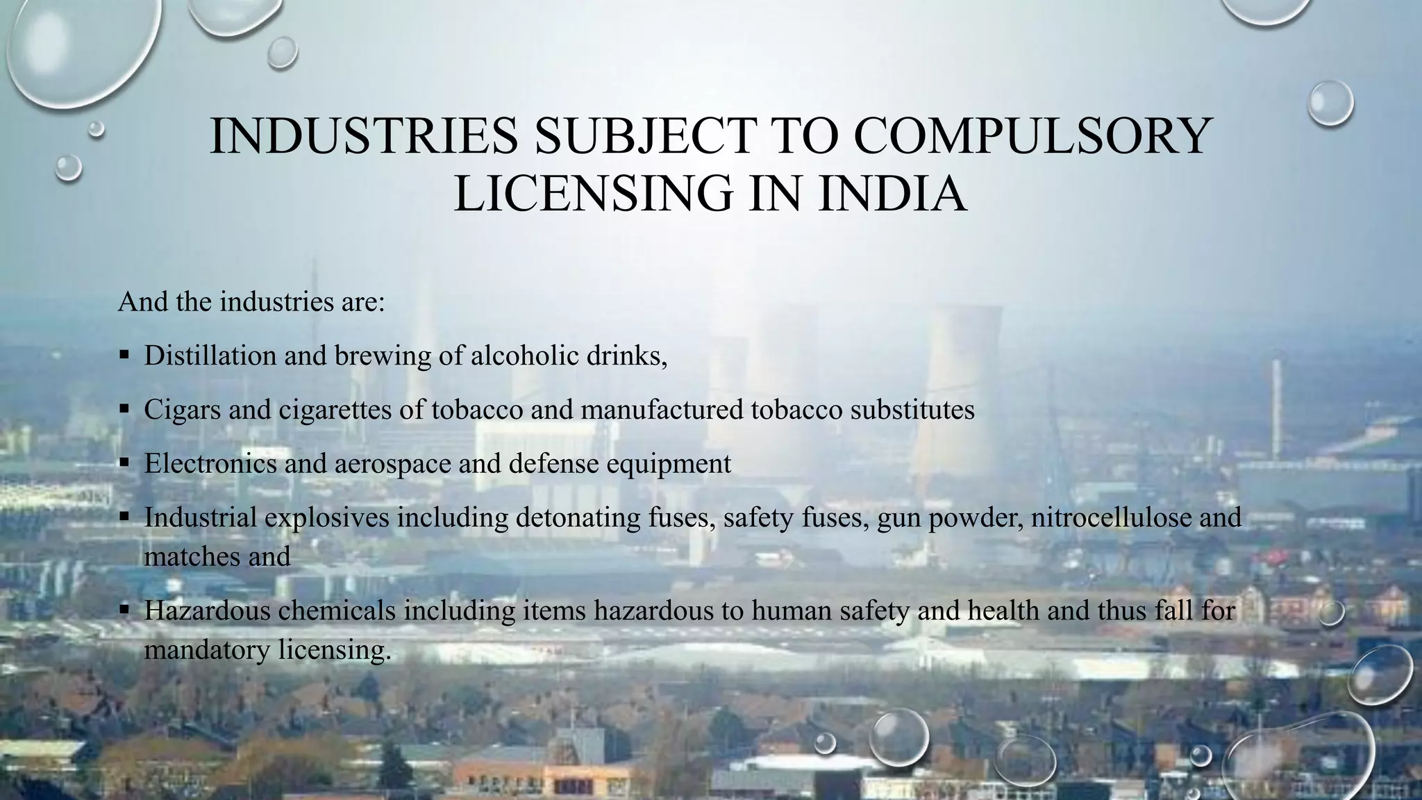 Industrial development and regulation act, 1951 | PPTX