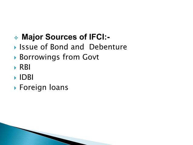 Industrial development bank of india (idbi) | PPTX | Business Banking ...