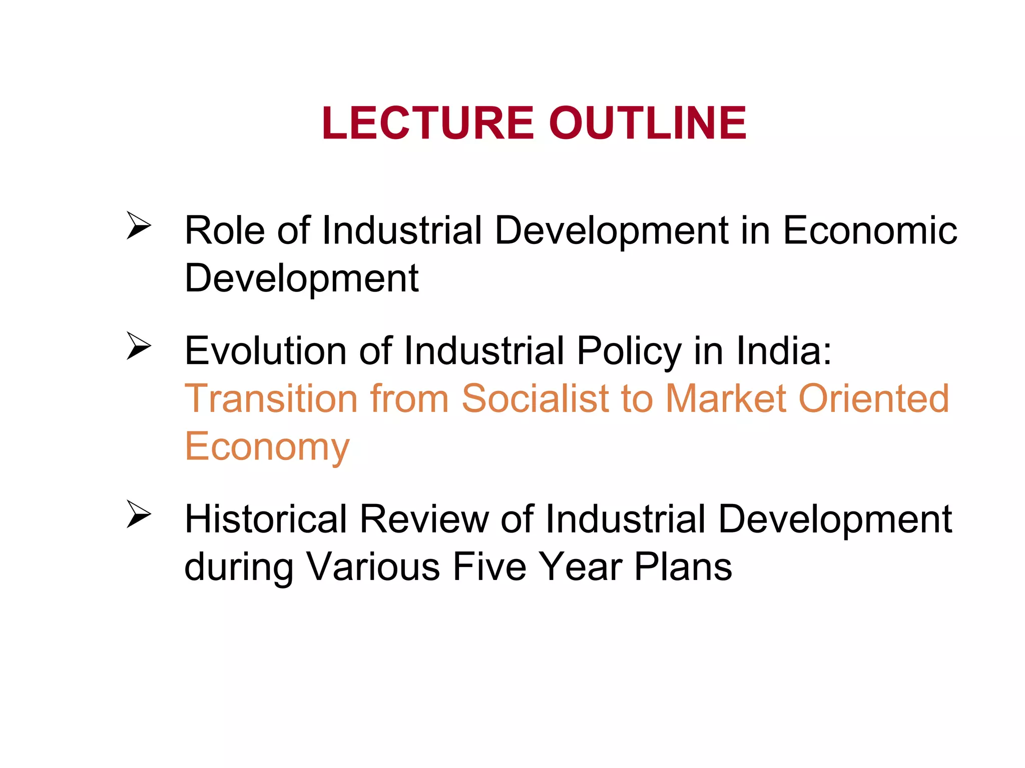 Industrial development in india | PPT